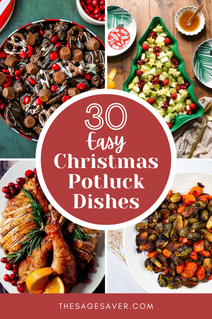 Easy Christmas Potluck Dishes Your Guests Will Love - The Sage Saver