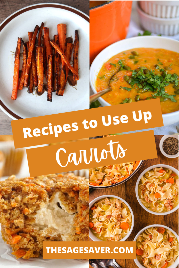 The Best Frugal Recipes to Use Up Carrots - The Sage Saver